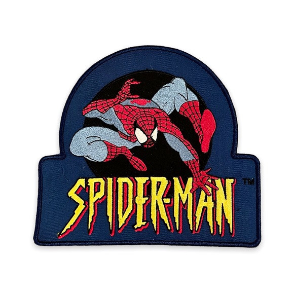 Marvel | Art | Vintage Official Large Spiderman Patch | Poshmark